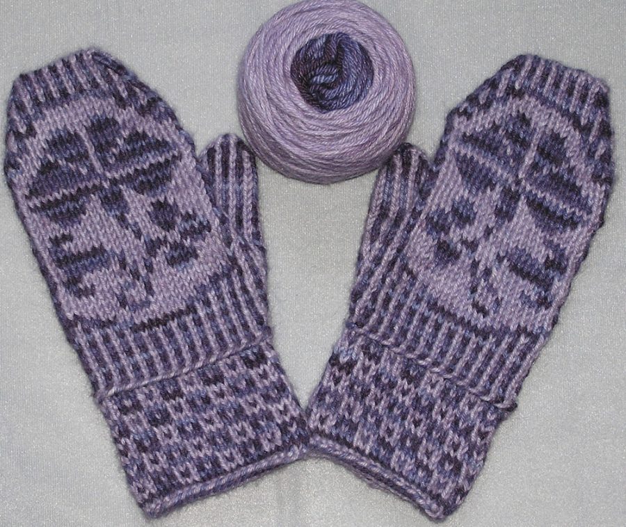 Swedish Color-Twined Mittens - Knitting Traditions