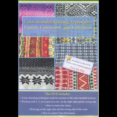 Color Stranded Knitting Techniques DVD (Digital) - Knitting Traditions