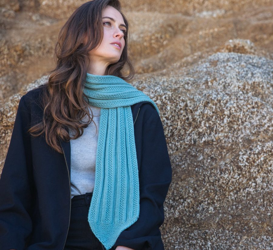Scottish Flags Hat and Filey Scarf Pattern - Knitting Traditions
