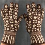 Sheep Sanquhar Gloves Pattern - Knitting Traditions